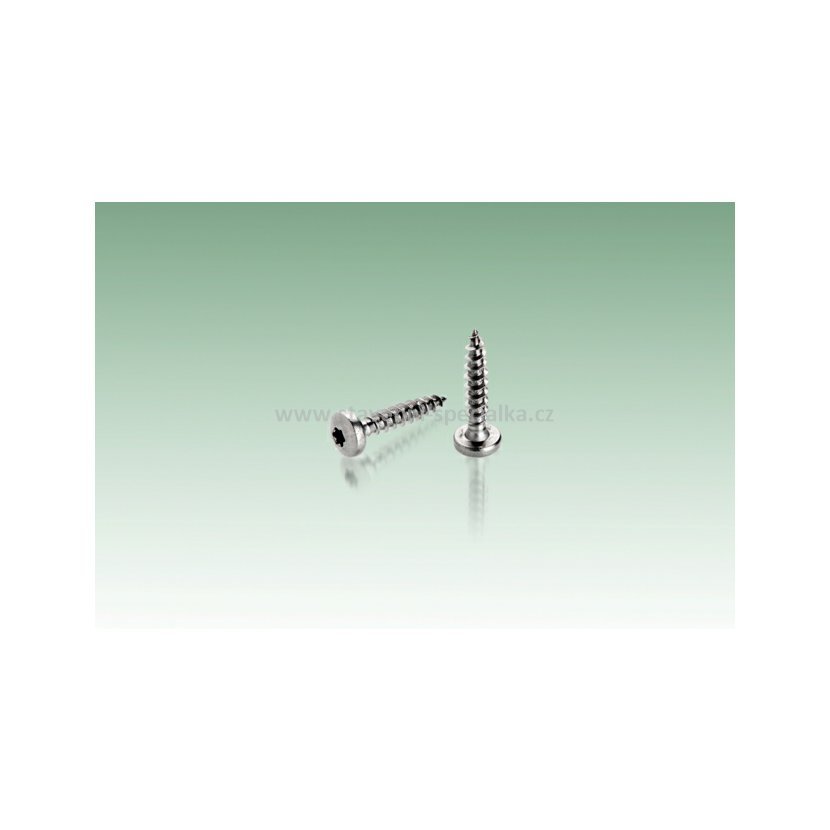 Nerezový vrut s půlkulatou hlavou 6x35mm | stavebni-specialka.cz